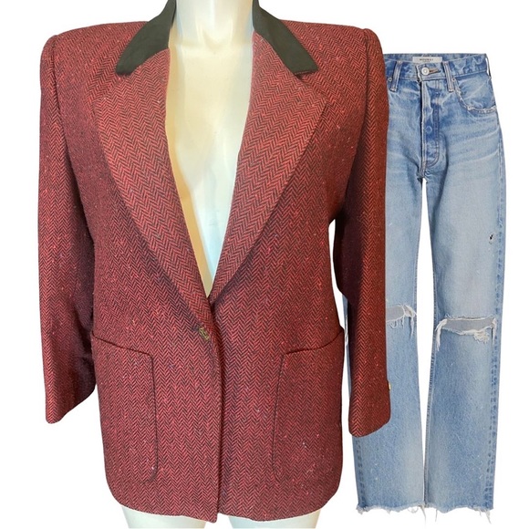 Vintage | Jackets & Coats | Vintage Statement Blazer | Poshmark